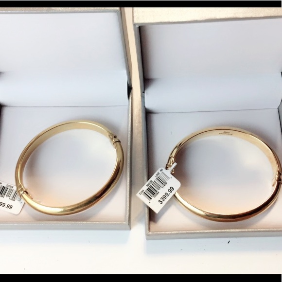 gold | Jewelry | New Gold Bangle Bracelet Italy | Poshmark